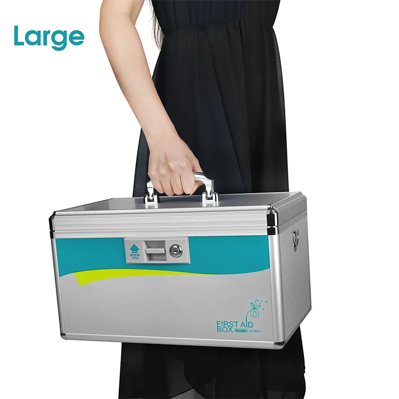 Glosen Medicine Lock Box, Lock Box for Medication